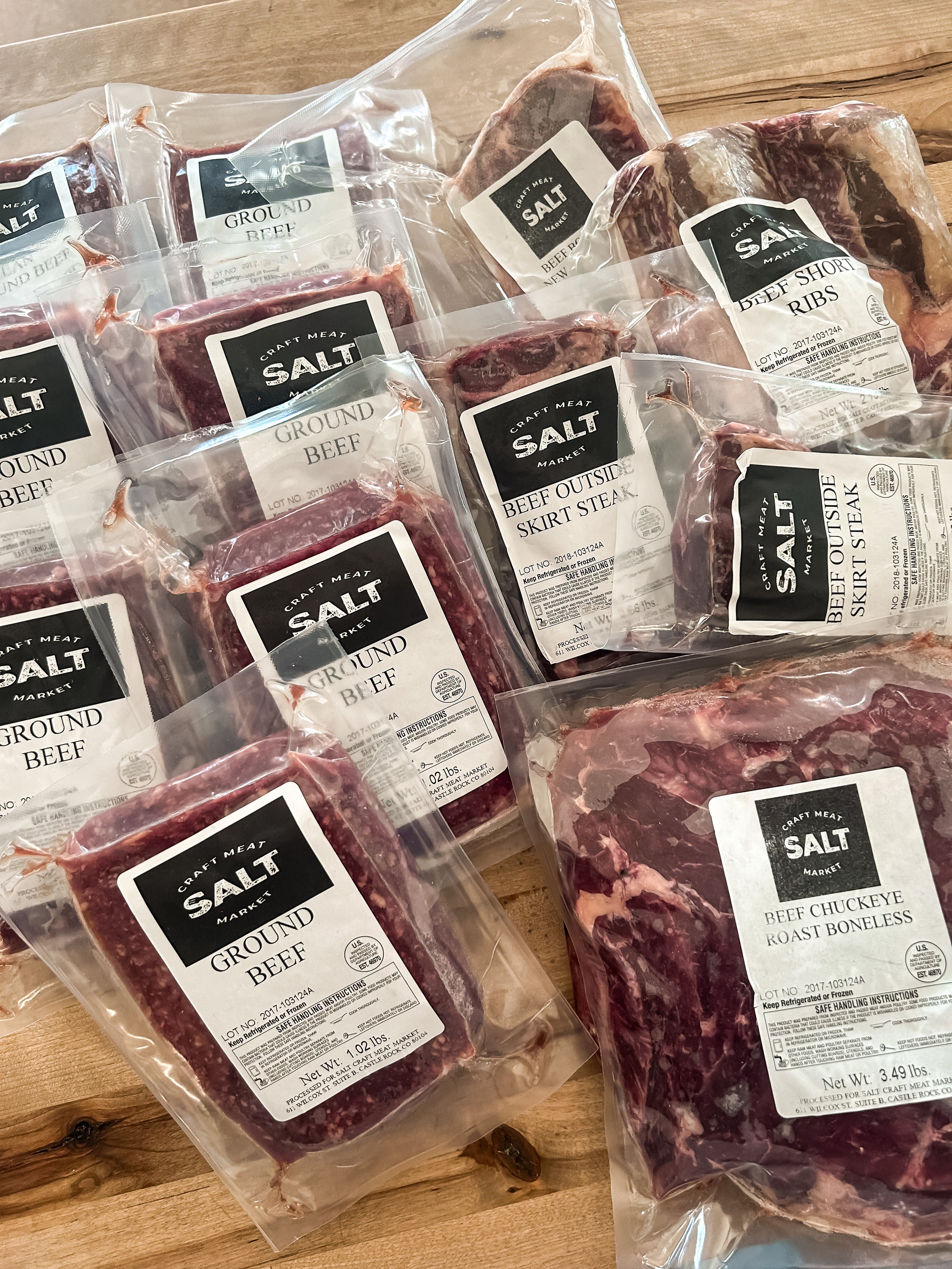 Local Beef Bundle - 1/4 Beef | SALT Craft Meat Market